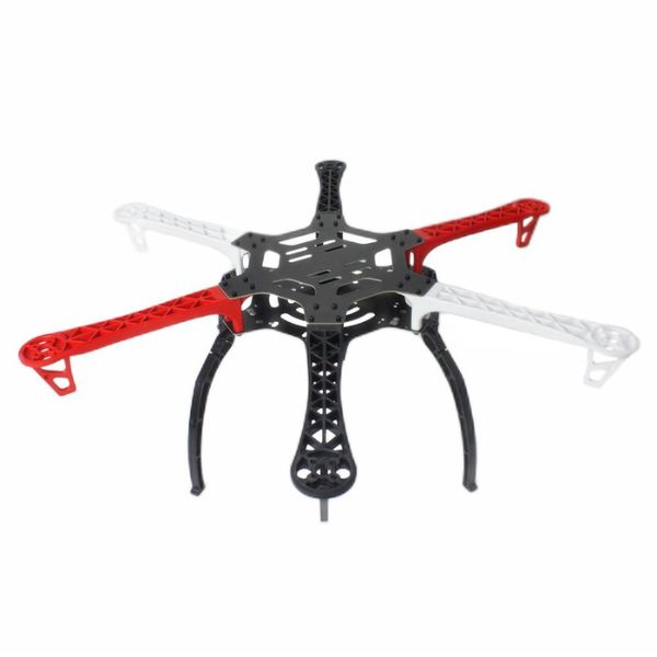 F550 / Q550 Hexa-Copter Frame, Landing Gears and Integrated PCB Kit ...