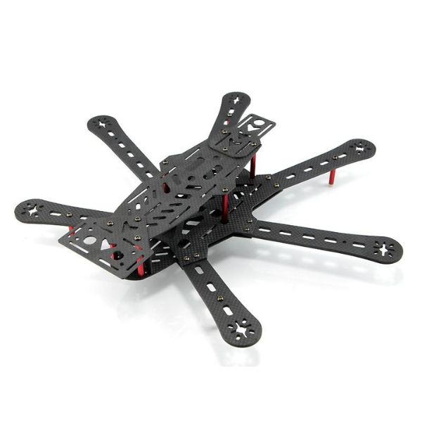 Mini 290 6-Axis FPV Racer Pure Carbon Fiber Hexacopter Frame – Aerobots